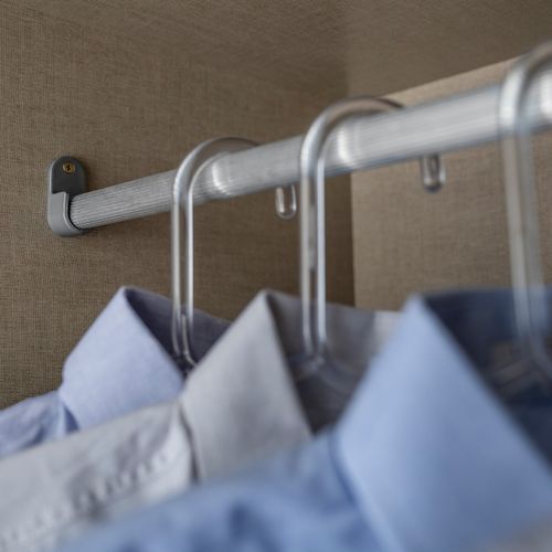 ארון בגדים 6 דלתות ברוחב 180 דגם טרוי TROY לבן ברדקס bradex - bradex - ארונות לחדר השינה