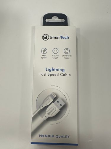 כבל Lightning למכשירי אפל דגם 151V מבית SmarTech באורך 1 מטר - עמידות ואיכות יוצאות דופן - כבלים