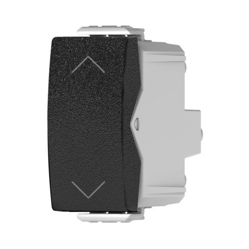 לחצן תריס 1 מודול שחור מט ניסקו סוויץ' NISKO SWITCH - NISKO SWITCH ...