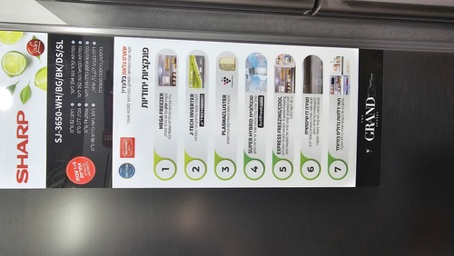 מקרר מקפיא עליון SJ3650 SHARP - SHARP - מקררים