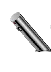 ברז אלקטרוני מהקיר זהב מוברש מק"ט 33003 PLASSON - - ברזים אלקטרוניים