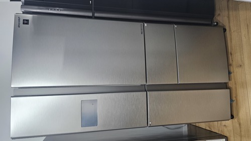 מקרר 5 דלתות 661 ליטר \SJ-9630-BG\W\SL\IX SHARP - SHARP - מקררים