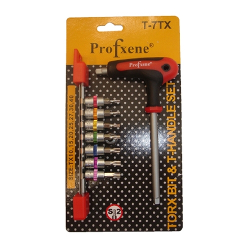 סט ידיות T-7TX Profxene - Profxene - מפתחות, בוקסות