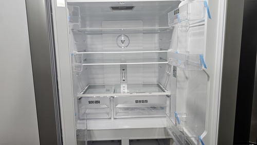 מקרר 4 דלתות זכוכית שחורה SJ-8435-BL SHARP - SHARP - מקררים