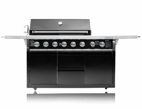 גריל גז 6 מבערים + יחידת מקרר וכיור – סיזר NERO CAESAR - - Caesar ...