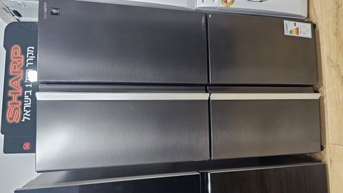 מקרר ‏532 ‏ליטר 4 דלתות SJ8570SL SHARP - SHARP - מקררים