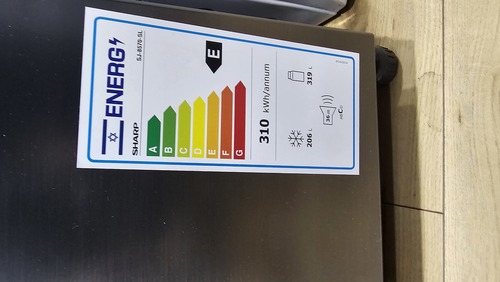 מקרר ‏532 ‏ליטר 4 דלתות SJ8570SL SHARP - SHARP - מקררים