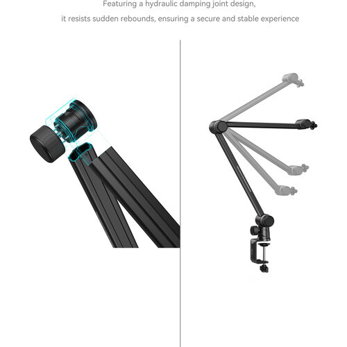 SmallRig 4303 Microphone Boom Arm Desk Mount - SmallRig - Smallrig
