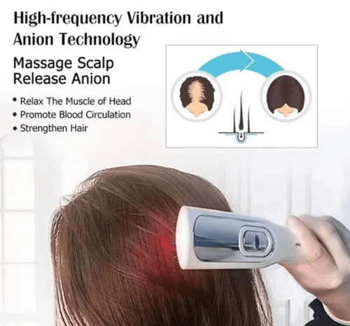 מסרק לייזר לצמיחת שיער SUPER JUDY - טיפול לנשירת שיער - טיפוח שיער