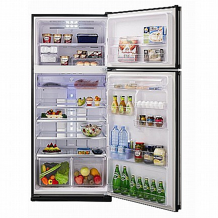 מקרר מקפיא עליון 550 ליטר Sharp SJ-3770-SL סילבר שארפ - Sharp - מקררים