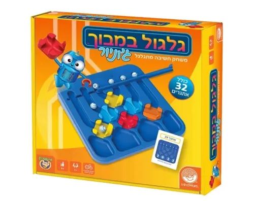 גלגול במבוך - ג'וניור מבית Foxmind | פלוס לגננת