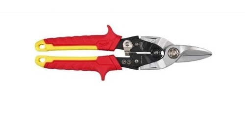 מספרי פח ישר (צהוב ) MILWAUKEE - מספריי פח