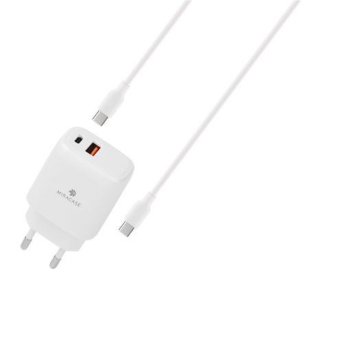 מטען +כבל Miracase PD25W - MIRACASE - אביזרים לטלפונים סלולאריים