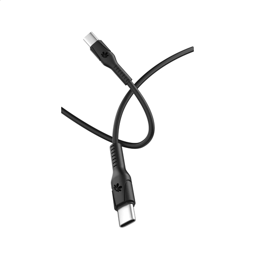 כבל סילקון Type-C to Type-C 20W מבית MIRACASE - MIRACASE - כבלים ומתאמים