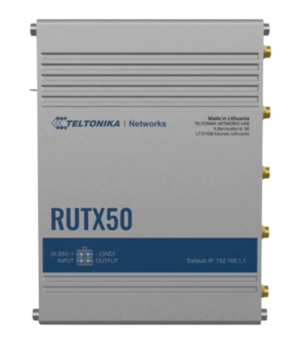 נתב 5G תעשייתי TELTONIKA RUTX50 - מתגי Teltonika