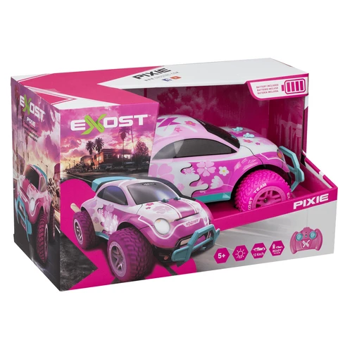 מכונית על שלט ורודה EXOST PIXIE II - כל המשחקים