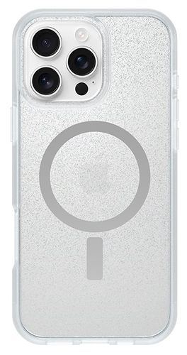 כיסוי לאייפון 16 פרו מקס תומך MagSafe שקוף נצנצים OtterBox React