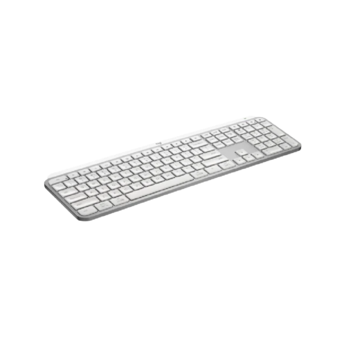 מקלדת אלחוטית מוארת Logitech Mx Keys S צבע לבן