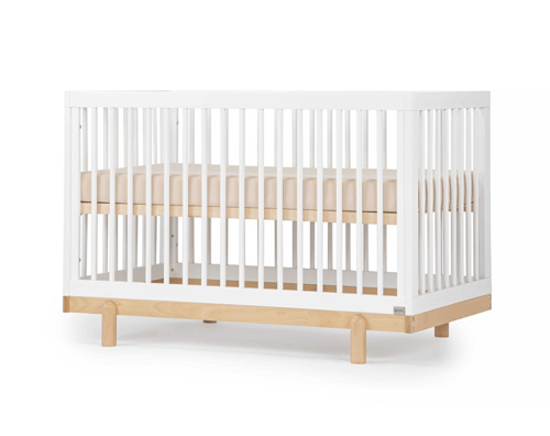 מיטת תינוק רוז לבן טבעי – המיטה הבטוחה ביותר | מוצצים