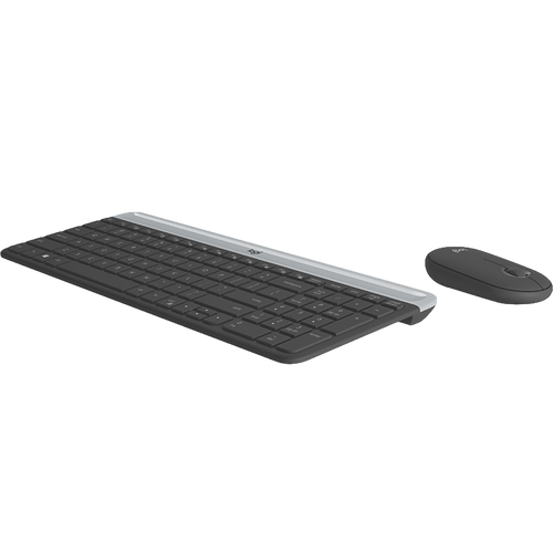 Mds מחשבים סט אלחוטי מקלדת דקה ועכבר Logitech 920 009204 Mk470