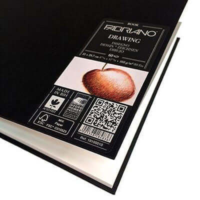 Drawing book 30x30 כריחה קשה וספירלה 160גר FABRIANO - fabriano - נייר ...
