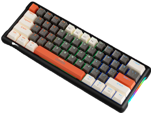 מקלדת אלחוטית Leaven K610 Mini RGB ד"ר צ'יפ | דר ציפ