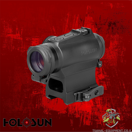 כוונת לרובה נקודה ירוקה עם תושבת ומתג סיבובי HOLOSUN HE515GM-GR - ציוד ...