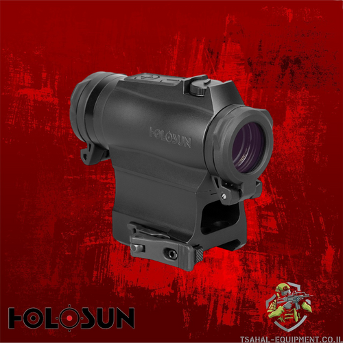 כוונת לרובה נקודה ירוקה עם תושבת ומתג סיבובי HOLOSUN HE515GM-GR - ציוד ...