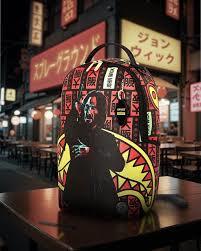 SPRAYGROUND תיק גב מטורף במהדורה מוגבלת JOHN WICK JAPANESE OATH DLXSV ...