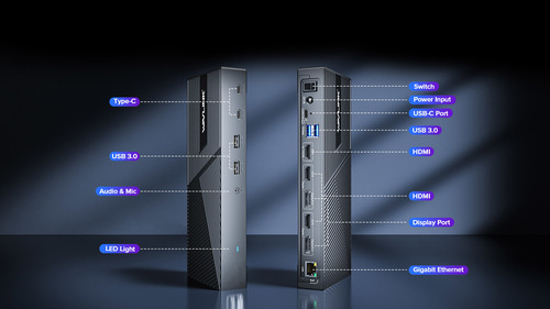 תחנת עגינה WAVLINK DisplayLink Docking Station Triple Monitor 4K |FRE