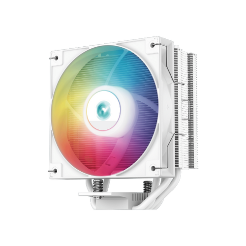 OMC קירור אוויר למעבד DeepCool AG400 White 220W TDP 150mm RGB