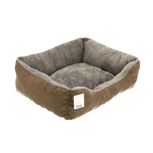 אל אס - מיטת בד קטיפתית 60ס"מ Idog - Idog - מיטות ומזרונים כלבים
