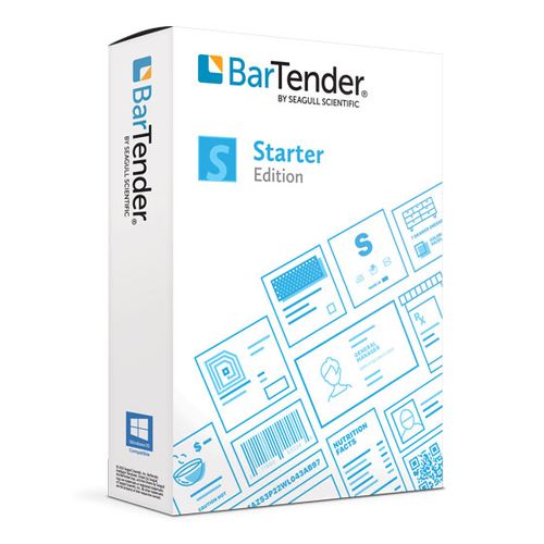 תוכנת בארטנדר סטארטר BarTender Starter 3Y Support - תוכנת BarTender