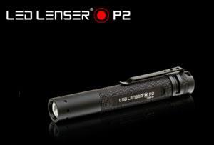 פנס יד עוצמתי מאיר ל 45 מטרים LED LENSER P2