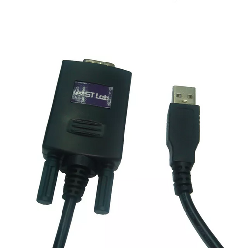 כבל מתאם STLAB ST-U-224 USB to RS232 Serial 1.5m Adapter Cable
