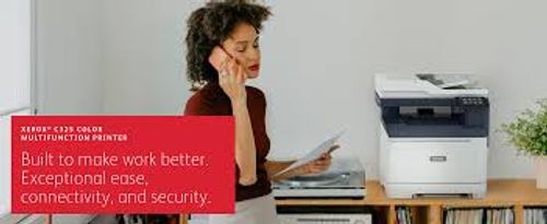 מדפסת לייזר צבעונית משולבת Xerox C325DNI - הזמינו במחיר משתלם