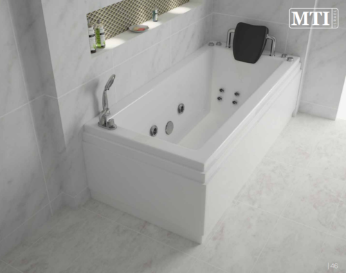 אמבטיה mti-71 180*70 לבן מבריק(כולל גקוזי) - - אמבטיות כללי