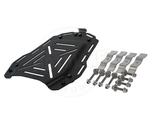 ארגז לאופנוע אלומיניום 45 ליטר שחור - REVOTECH