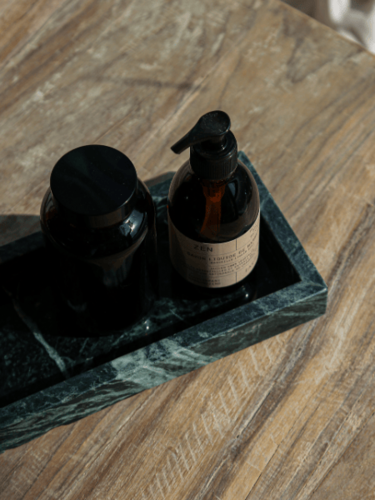 מגש שיש Enzo א' 25.5 ר' 13 סמ - ירוק עכביש Studio Marmo - Studio Marmo - מגשים דקורטיבים