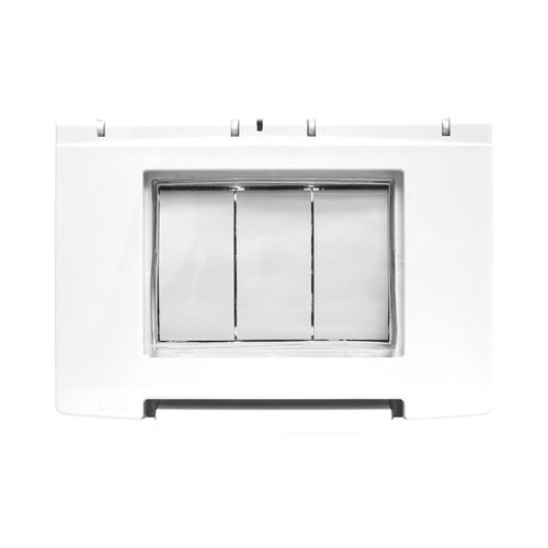 מסגרת מוגנת מים לבנה 3 מודול ניסקו סוויץ' NISKO SWITCH - Nisko switch ...