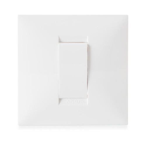 מארז BE לבן מפסק יחיד לקופסה עגולה NISKO SWITCH - Nisko switch - סדרות ...