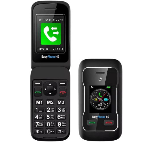 טלפון סלולרי למבוגרים EasyPhone NP-01 Plus 4G