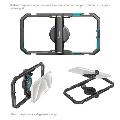 SmallRig 4704 All-in-One Video Kit for Smartphone Creators - SmallRig - Smallrig