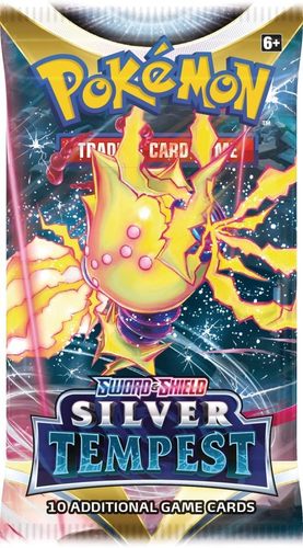 קלפי פוקימון בוסטר סילבר טמפסט 2022 Pokemon TCG Sword & Shield 12 Silver Tempest Booster ...