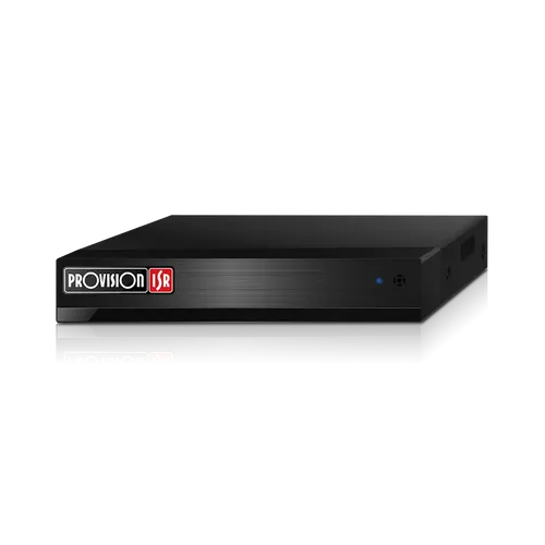 מערכת הקלטה NVR עם 4 ערוצים כולל POE מובנה עבור מצלמות 5 מגה Provision ...