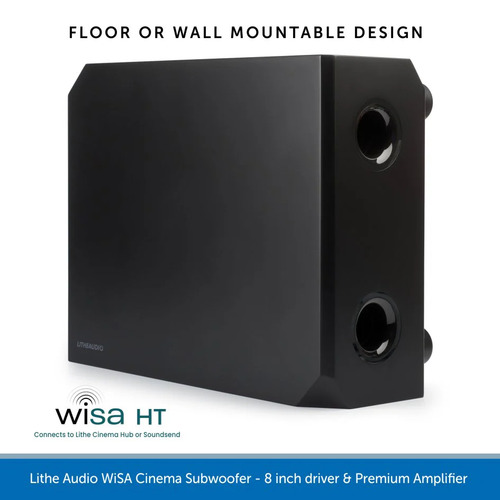 סאב - Lithe Audio WiSA Cinema Subwoofer - באקוסטי מני