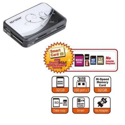 קורא כרטיסי זיכרון Epraizer SC800 - Epraizer - קורא כרטיסים