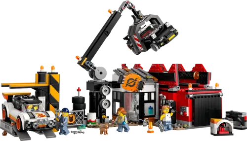 לגו City – מגרש גרוטאות עם מכוניות (60472) LEGO - Lego - סיטי - CITY