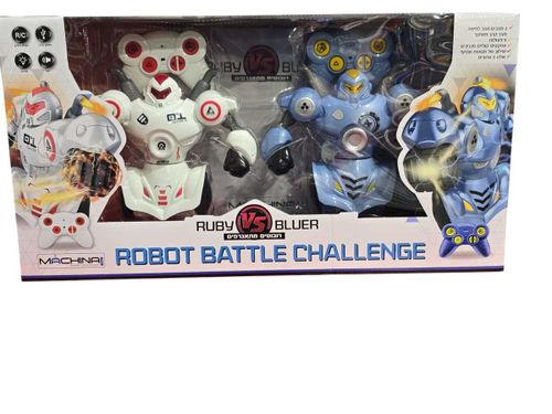 רובוטים נלחמים מארז כפול דגם ROBOT BATTLE CHALLENGE נטען MACHINA ...