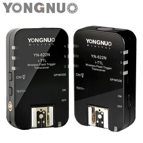 משדר מקלט YONGNUO YN-622N - משדרים ומקלטים לפלאשים